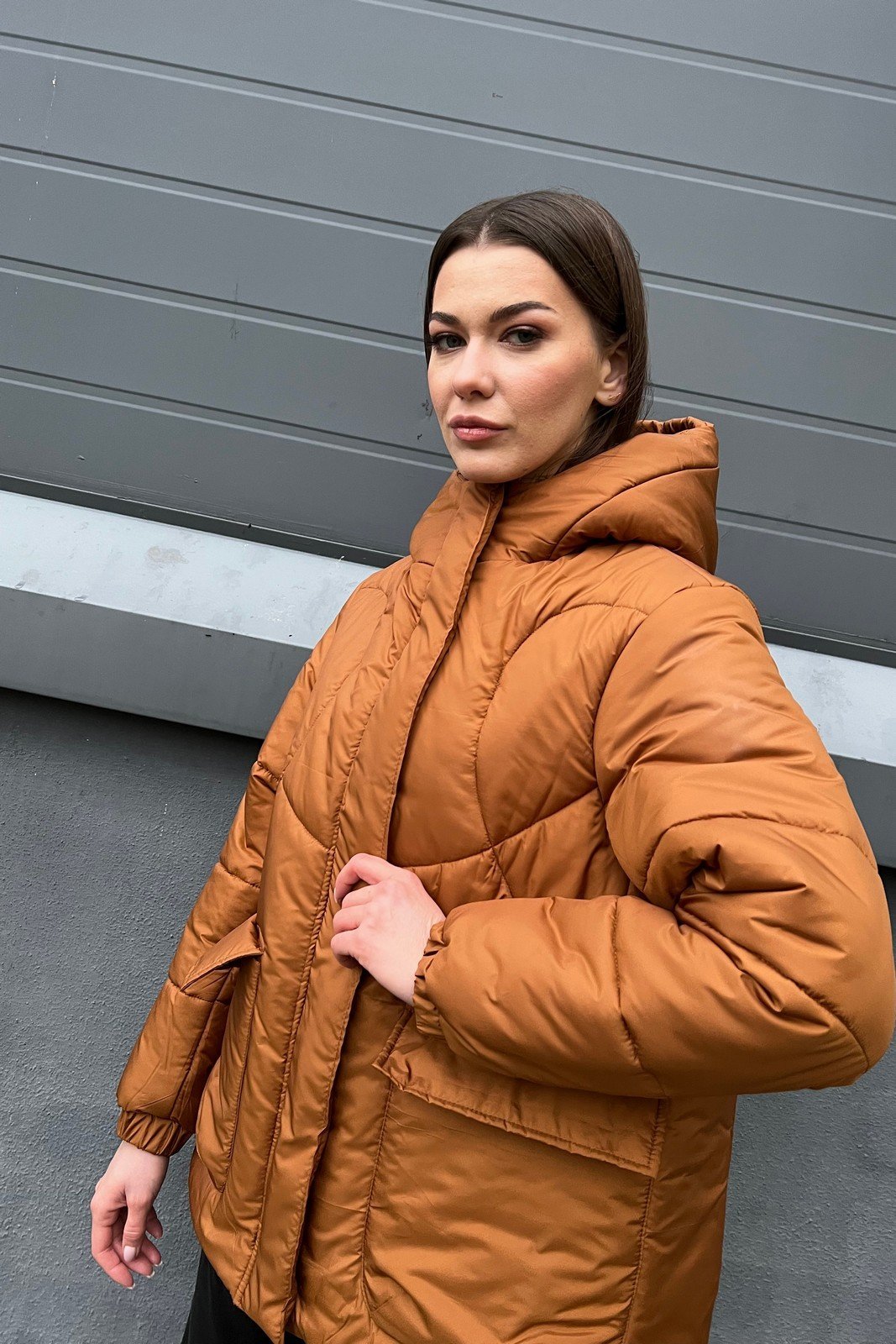 Куртка 2307 корица EOLA купить в интернет магазине Велесмода